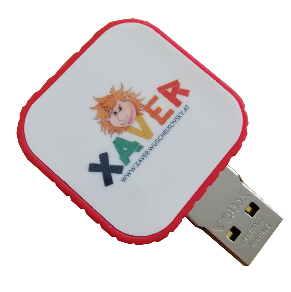 Xaver USB-Stick mit 23 Xaver-Abenteuern - über 10 Stunden Hörspaß ...